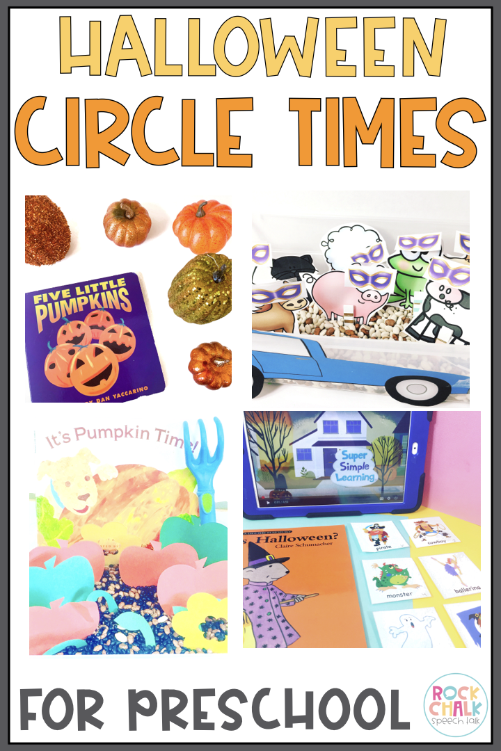 5 Literacy-based Halloween Circle Times