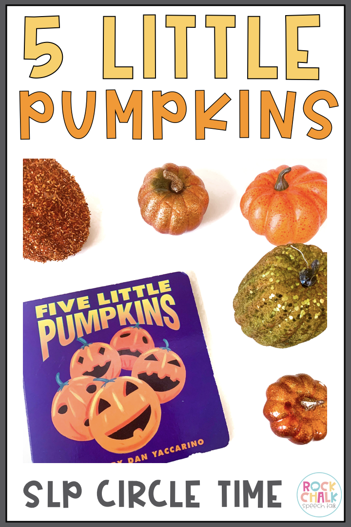 5 Little Pumpkins Halloween Circle Time