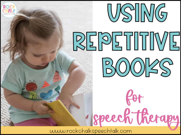 Repetitive Books for Speech Therapy